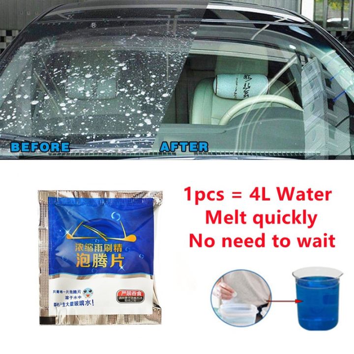Car Windshield Cleaner Glass Cleaner Car Solid Wiper Tablet Window ...