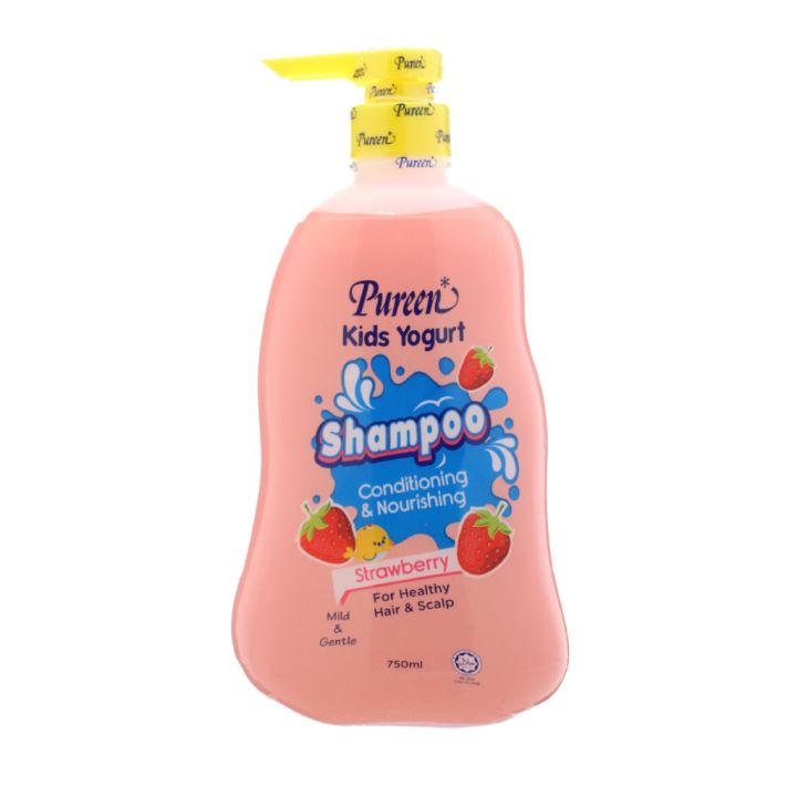 Pureen Kids Shampoo Yogurt Strawberry 750ml | Lazada