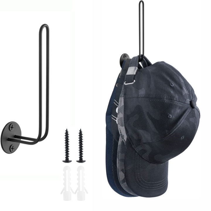 YESPERY Hat Holder Hats Organizer for Baseball Caps Wall Hat Rack Space ...