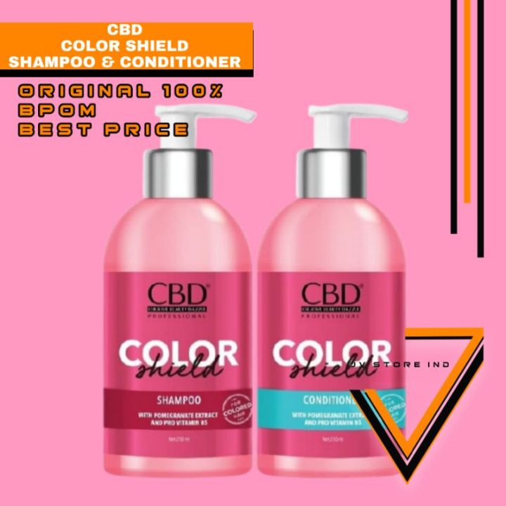 CBD COLOR SHIELD SHAMPOO & CONDITIONER 250 ML | Lazada Indonesia