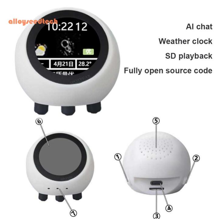 AI Voice Chat Robot Multi-Function Smart Desktop Robot LCD Display ...