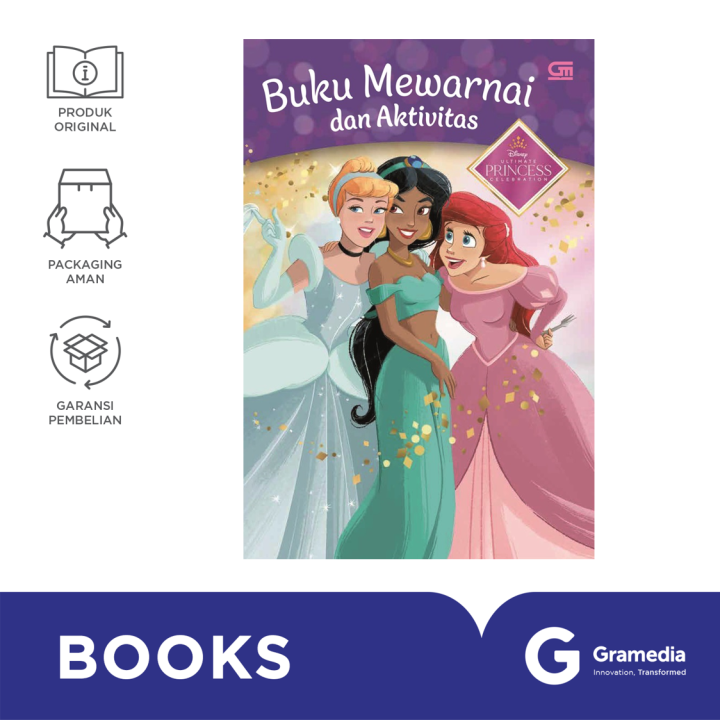 Disney Ultimate Princess Celebration: Buku Mewarnai dan Aktivitas | Lazada Indonesia