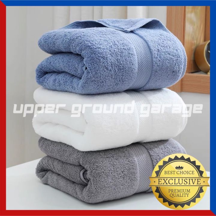 UGG Premium Quick Dry Plain Colored Cannon Bath Towel (Tuwalya 70x140cm ...
