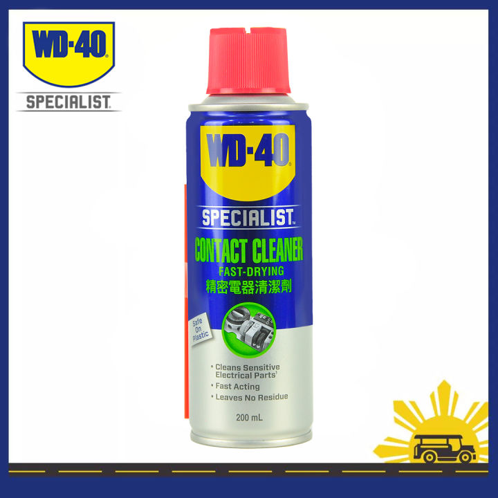 WD-40® Specialist™ Fast Drying Contact Cleaner 200ml | Lazada PH