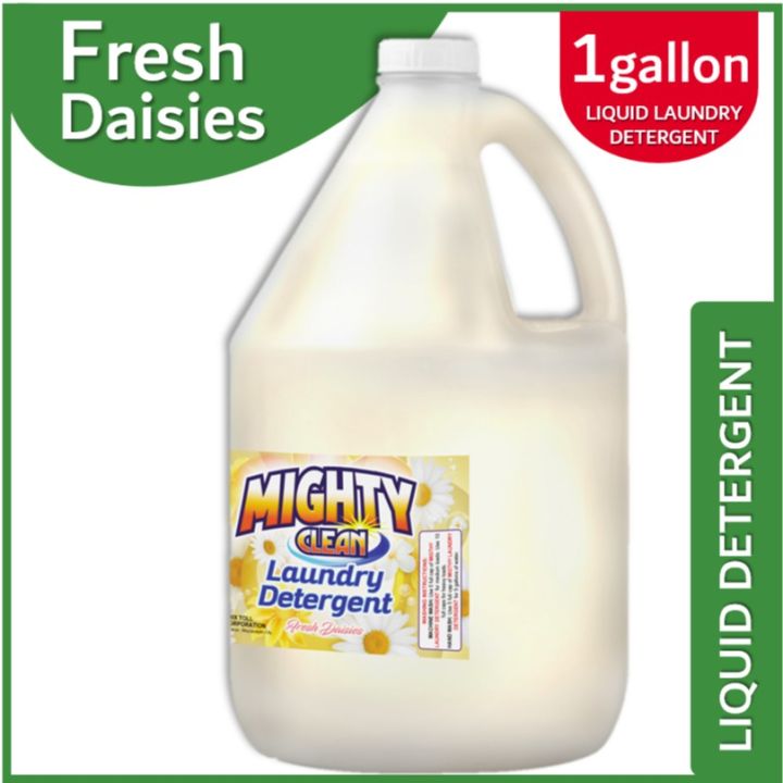 Mighty Clean Liquid Laundry Detergent Fresh Daisies Scent - (LLD clear ...