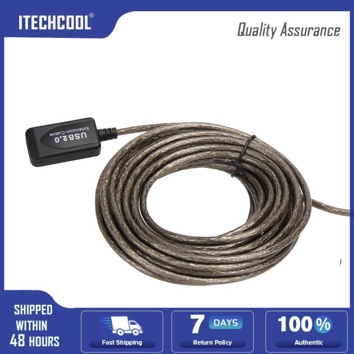 【Original】USB 2.0 Male To Female Extension Line Cable High Speed Wire ...