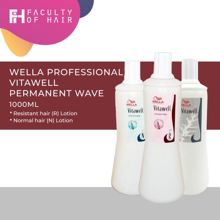 Wella Professionals Vitawell Permanent Wave (Perming & Neutralizing ...