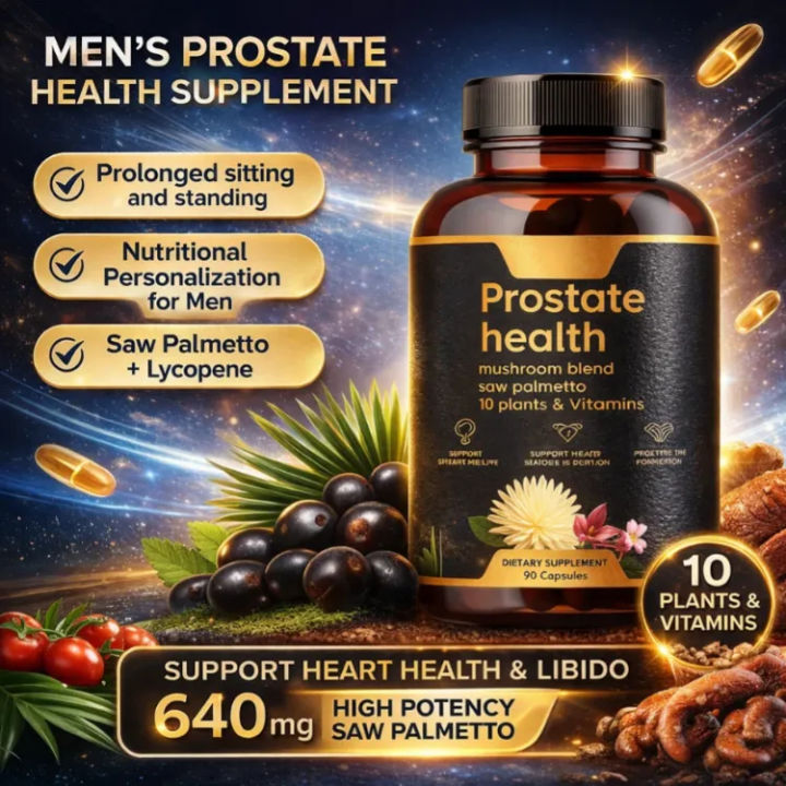 Prostate Capsule Men's Health Supplement Relieve Urination Discomfort ...