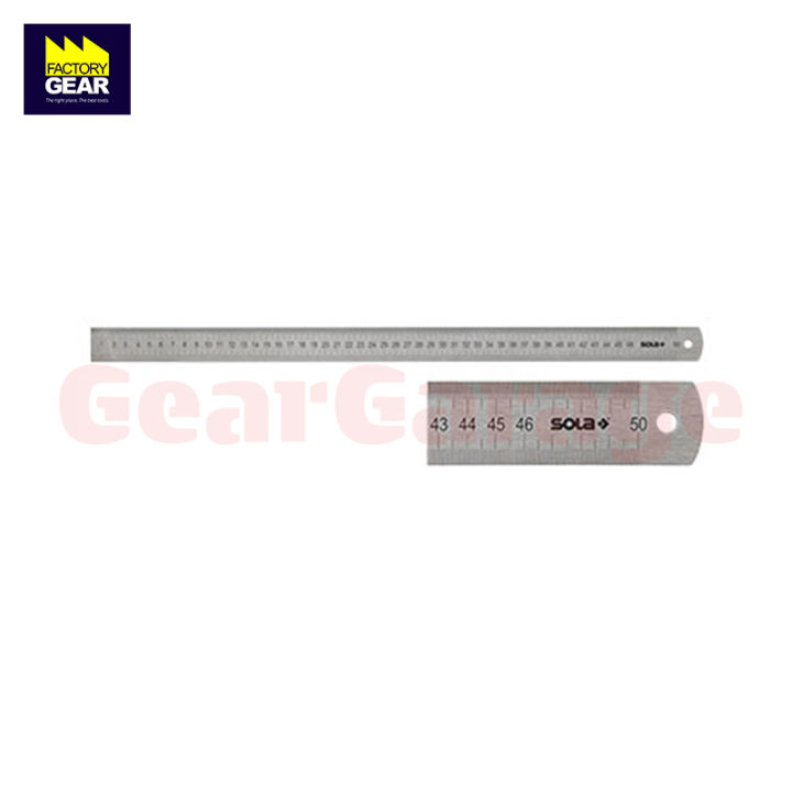 SOLA NO.56104201 LSB 300 ไม้บรรทัดเหล็กความยาวแข็ง 300 มม Factory Gear by Gear Garage | Lazada.co.th