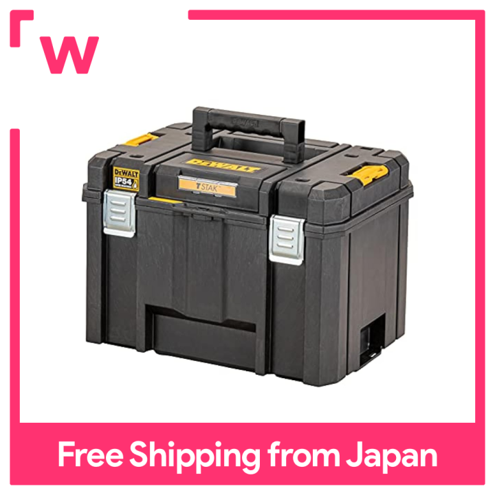 DEWALT TSTAK Large Box L Size Tool Box Storage Case Tool Box Large ...