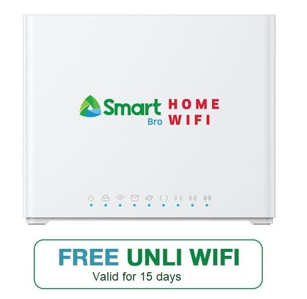 SMART Bro LTE-Advanced (Evoluzn ID5L) Home WiFi FREE! UNLI WIFI for 15 ...