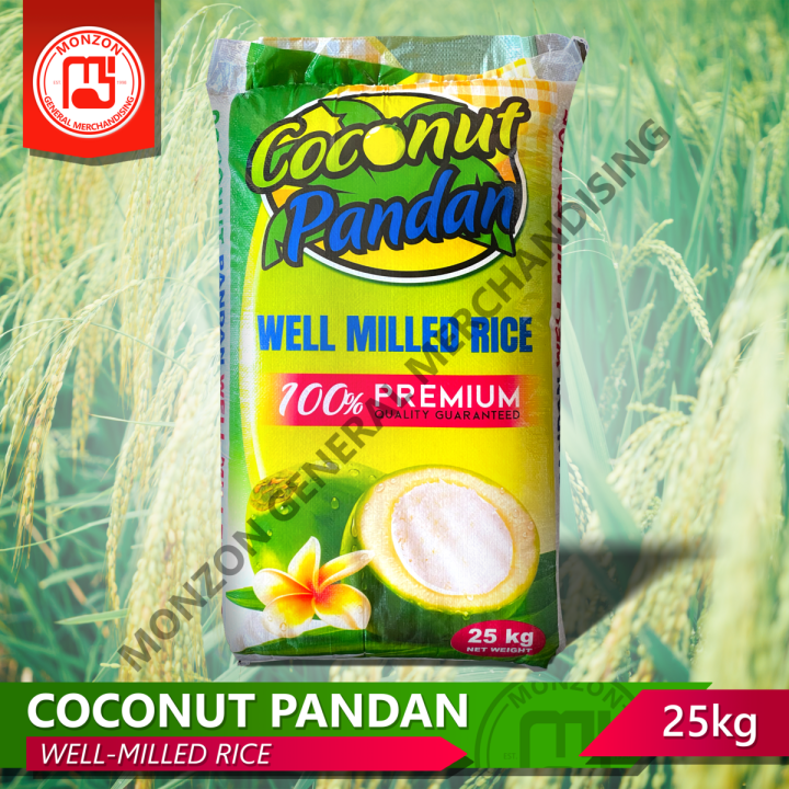 Coconut Pandan Well-Milled Rice 25kg | Lazada PH