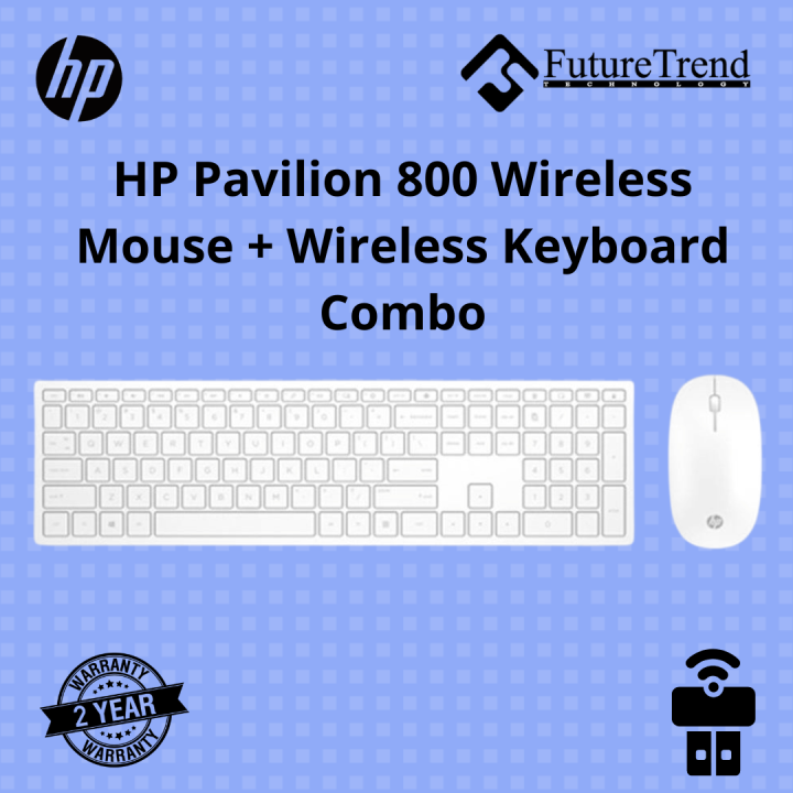 Hp Pavilion 800 Wireless Mouse + Wireless Keyboard Combo | Lazada