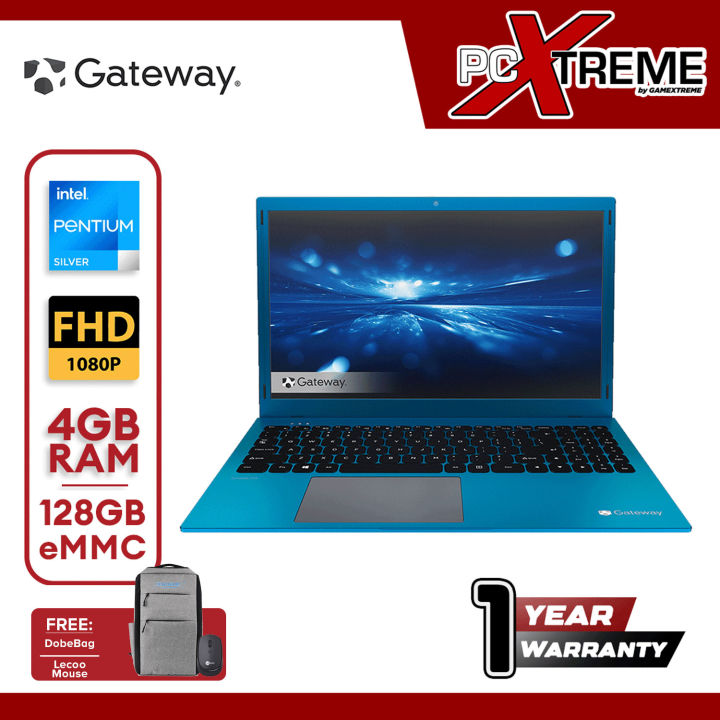 Gateway 15.6 Intel Pentium N5030 4GB + 128GB eMMC FHD GWTN156-11 ...