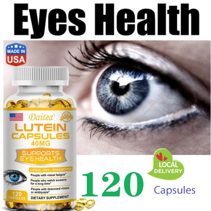 ผลิตภัณฑ์เสริมอาหาร Daitea Lutein และ Zeaxanthin ช่วยบำรุงบริเวณรอบ ...