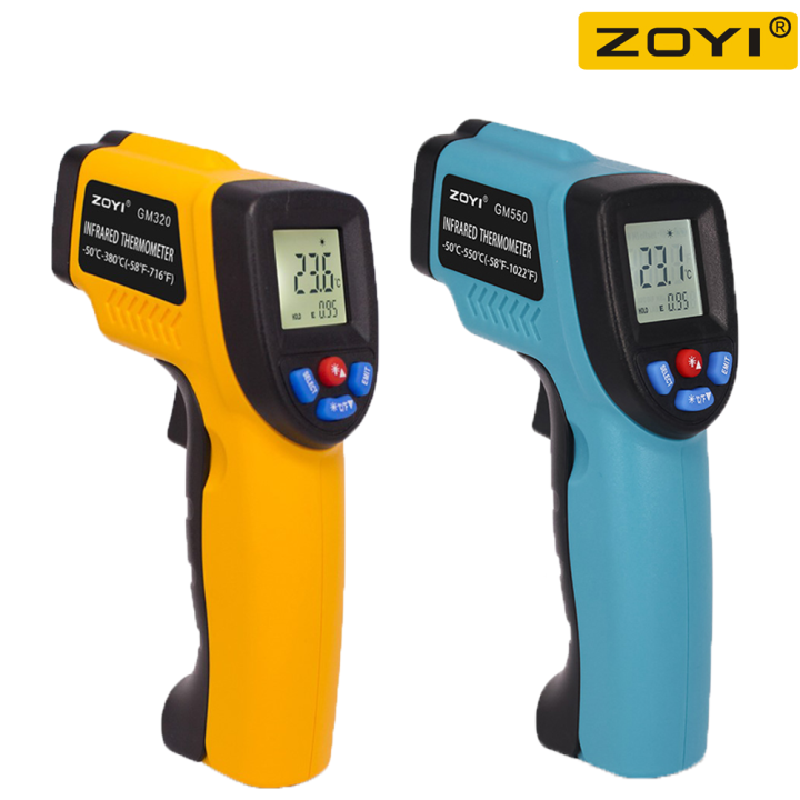 Digital Infrared Thermometer Laser Temperature Meter Non-contact ...