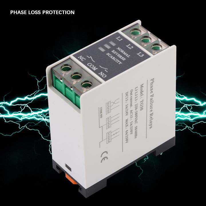 Phase Sequence Relay TG30 220-380VAC 3-Phase Phase Sequence Protection ... Phase Sequence Relay TG30 220-380VAC 3-Phase Phase Sequence Protection ...