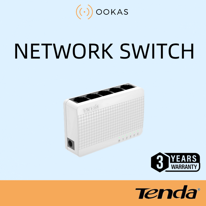 TENDA S105 5 port Ethernet Network Switch 10/100MBPS | Lazada