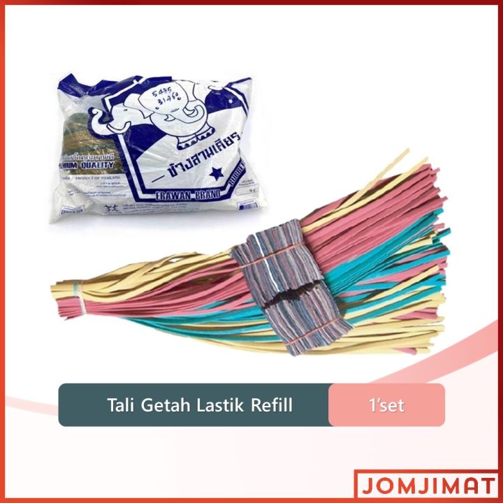 Thailand Tali Getah Lastik Refill 1set / Getah Lastik Refill / Tali ...