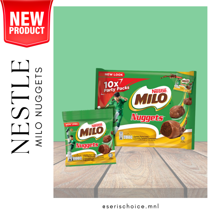 NESTLE Milo Nuggets Bite-Size Snack | sold per pack | Lazada PH