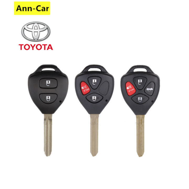 【Ann-Car】2/3/4 Buttons Remote Car Key Case Shell FOB For Toyota Camry ...