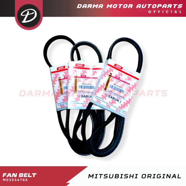 Fan Belt Tali Kipas Vanbelt Mitsubishi L300 Diesel MD303478A Original | Lazada Indonesia