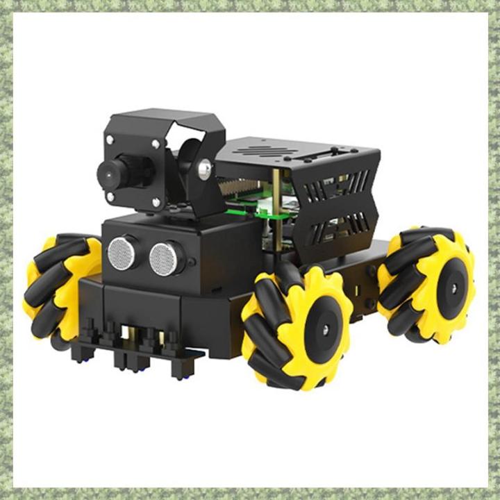 (BGIC) Raspbot V2 AI Vision Robot Car Kit with Camera Mecanum Wheel Toy ...