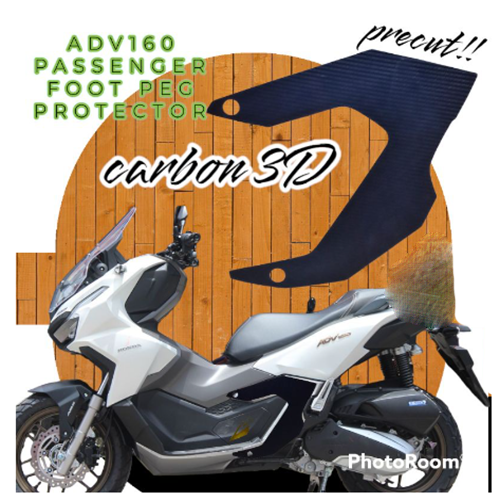 HONDA ADV160 PASSENGER FOOT PEG PROTECTOR PPFDECAL W LINING(pair ...