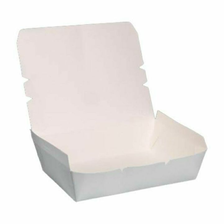 25pcs - Paper Spaghetti Box Take out box- carton Laminated, Meal Box ...