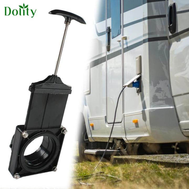 Dolity RV Waste Valve Assembly Waste Dump Gate Valve for Campers Rvs ...
