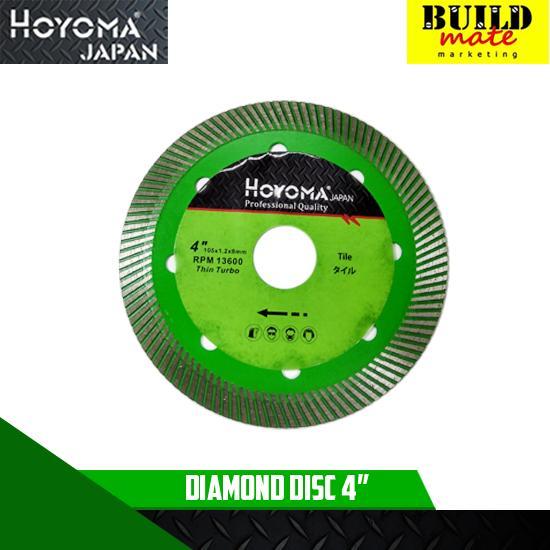 BUILDMATE Hoyoma Diamond Disc 4 H04012C HYMA | Lazada PH
