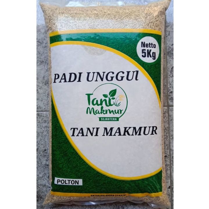 PADI JENIS BARU PADI POLTON GALUR LOKAL BERAT 5 KG | Lazada Indonesia