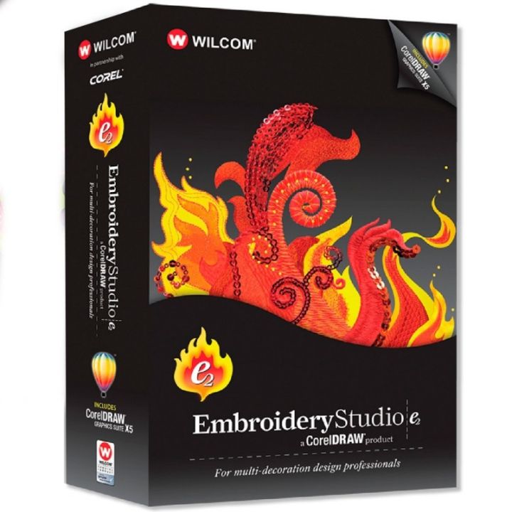 Wilcom Embroidery Studio E2 SP3 Full + CorelDRAW Graphics Suite X5 ตัว ...