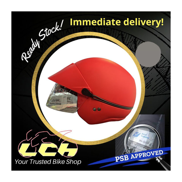[Lch Motor] Gpr Motorcycle Helmet | Lazada Singapore