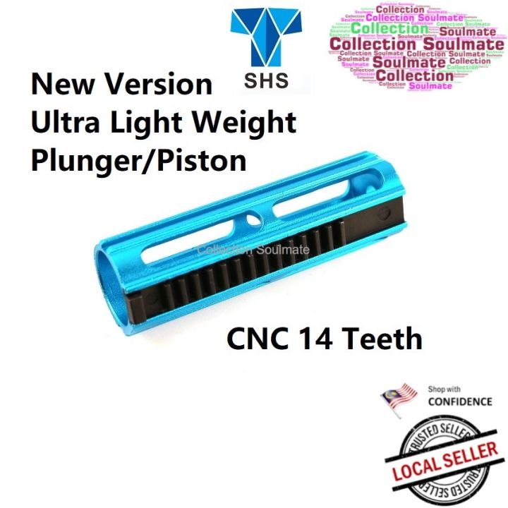 SHS Original Metal 14 Teeth Piston Plunger | Lazada