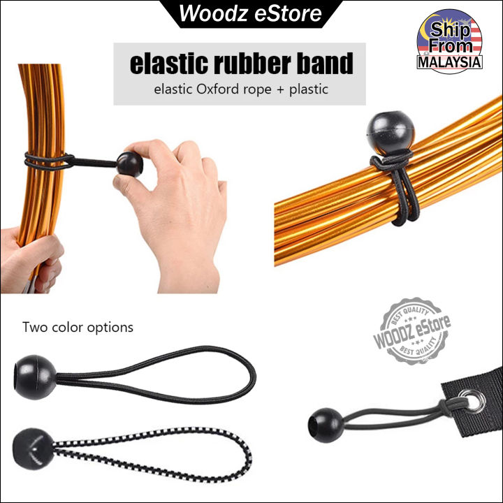 [Woodz] Camping Tent Fixed Rope Elastic Ball Binding Tie for Outdoor ...