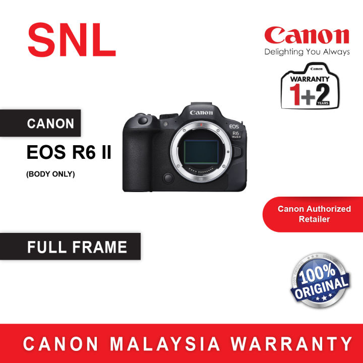 Canon EOS R6 II Mirrorless Full Frame Camera | Lazada