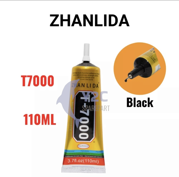 LEM LCD ZHANLIDA T7000 110ML HITAM / TOUCHSCREEN TASKRIN LAYAR SENTUH ...