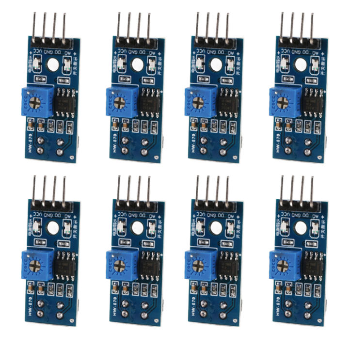 (XMNA) 8Pcs TCRT5000 Infrared Reflective Sensor IR Photoelectric Switch ...