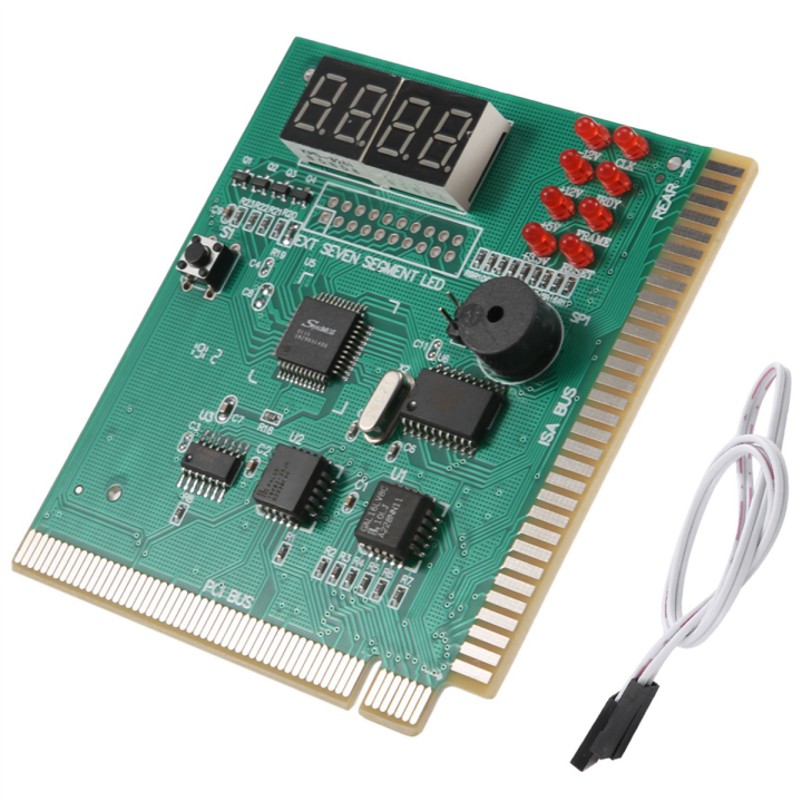 Diagnostic PCI 4-Digit Card PC Motherboard Post Checker Tester Analyzer ...