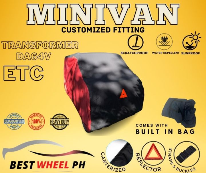 CAR COVER FOR MINIVAN / TRANSFORMER / EVERYWAGON/TOYOTA BB/ ETC ...