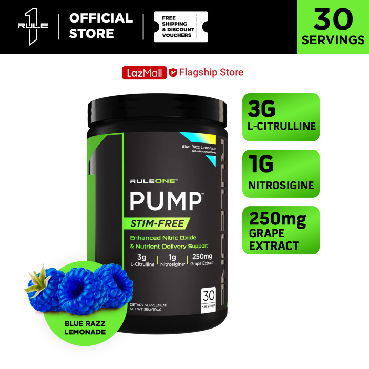 Rule 1 Pump 315g 30 Serve. Non Stim Pre Workout | Lazada PH