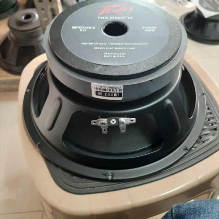 SPEAKER PEAVEY 10 INCI PRO RIDER 600 WATT KOMPONEN | Lazada Indonesia
