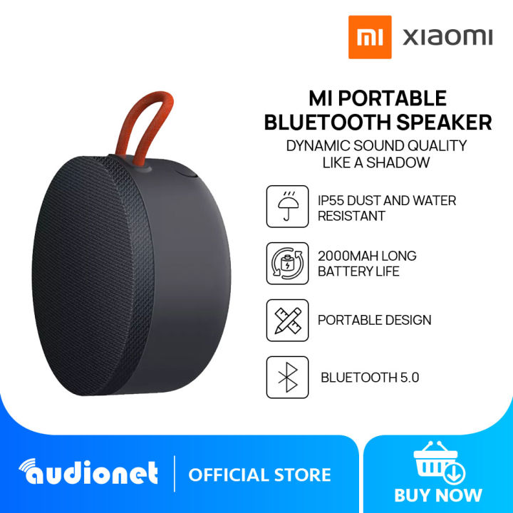 Xiaomi Mi Portable Bluetooth Speaker | IP55 Water and Dust Resistant ...