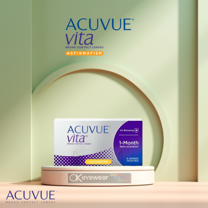Acuvue VITA Astigmatism Contact lenses (6 pcs per box) | Lazada