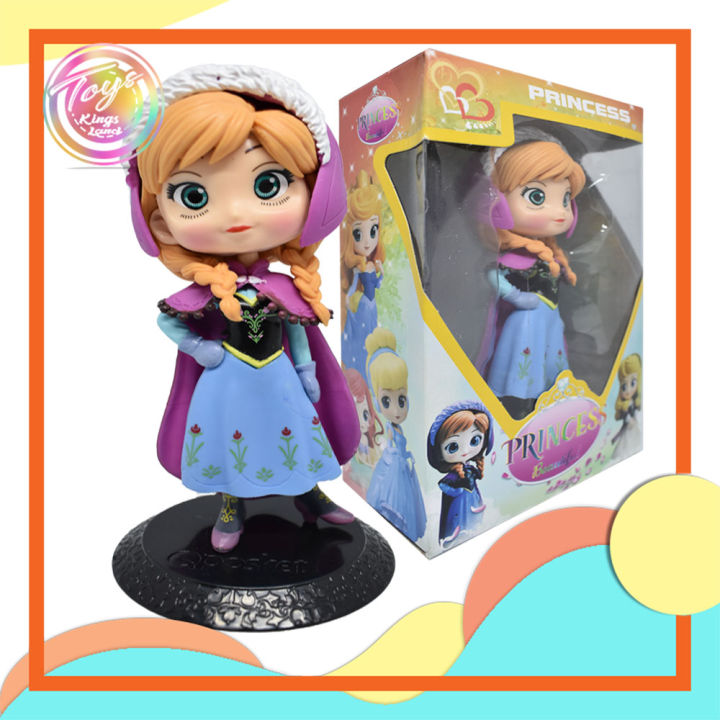 Toys KingsLand Qposket Frozen Princess Anna PVC Character Action ...