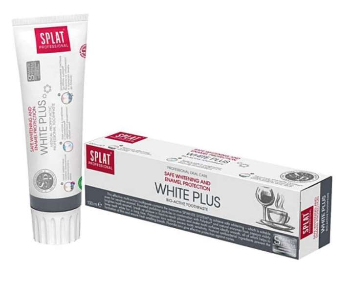 SPLAT PRO- WHITE PLUS TOOTHPASTE 100ML | Lazada