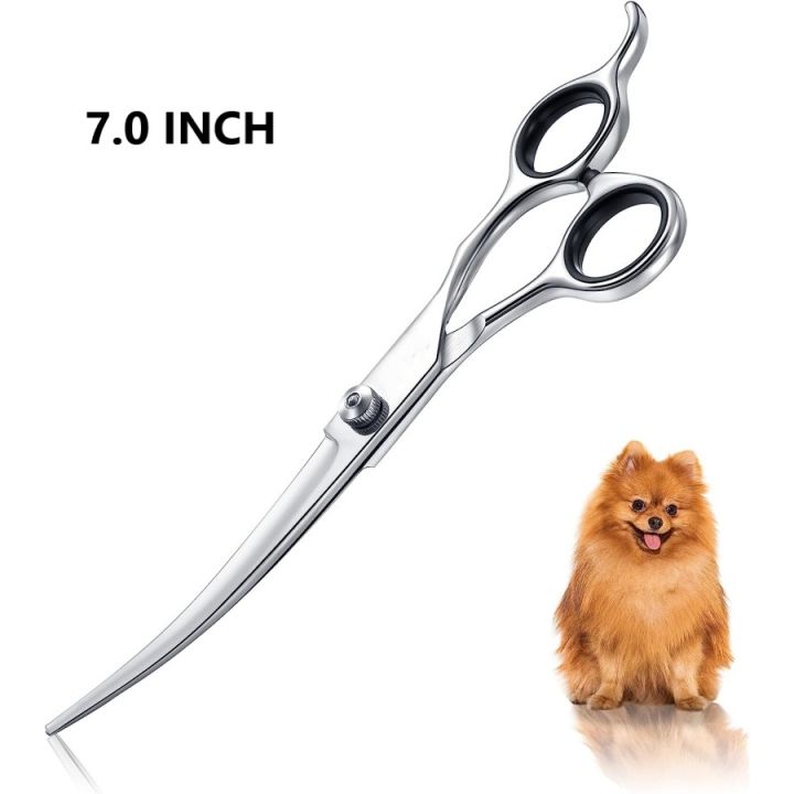 7 inci gunting dandanan binatang, gunting binatang profesional gunting ...