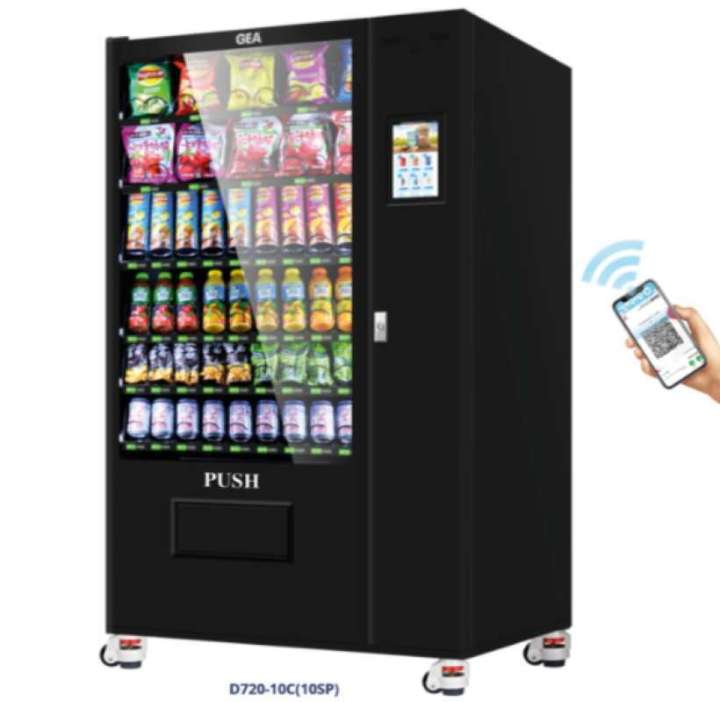 Gea D720-10C(10SP) Vending Machine Spiral System / Mesin Otomatis ...