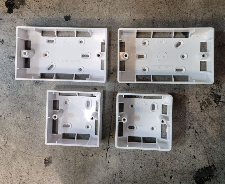 Standard size Surface Mounting Box for Singapore Switches, Socket box | Lazada Singapore